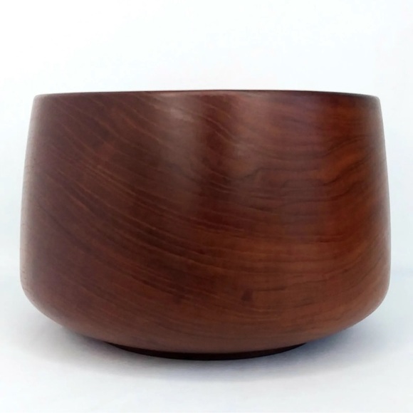 S&K Holboll | Dining | Rare Mcm 96s Sk Holboll Denmark Teak Wood Bowl ...